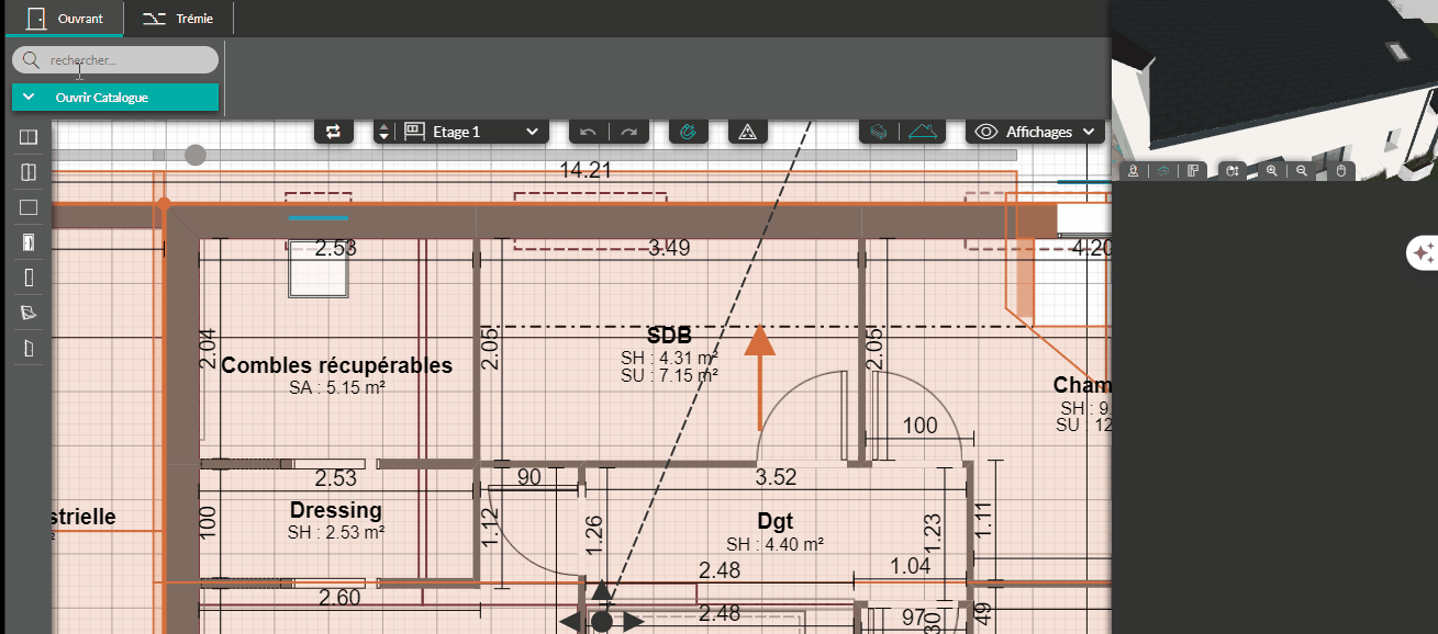 Insérer une fenêtre de toit